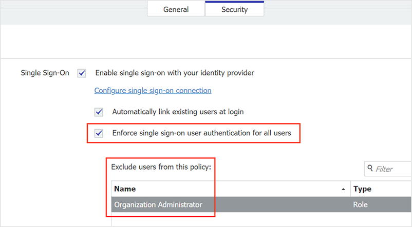 Securely log into DocuWare